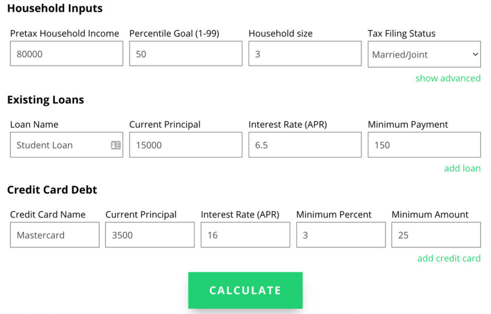Addressing Debt - Finish Line Pledge